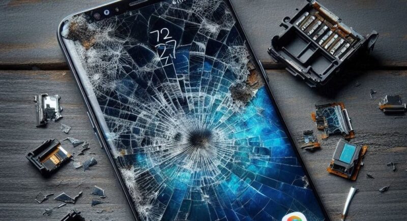 Rozbitý displej na mobilu | SERVIS DISPLEJE