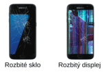 Rozbitý displej na mobilu | SERVIS DISPLEJE